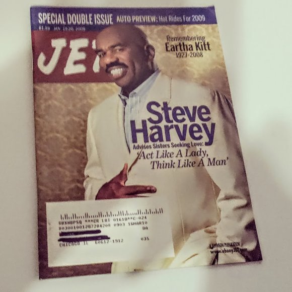 Jet | Accents | Jet Magazine January 926 209 Steve Harvey Remembering ...